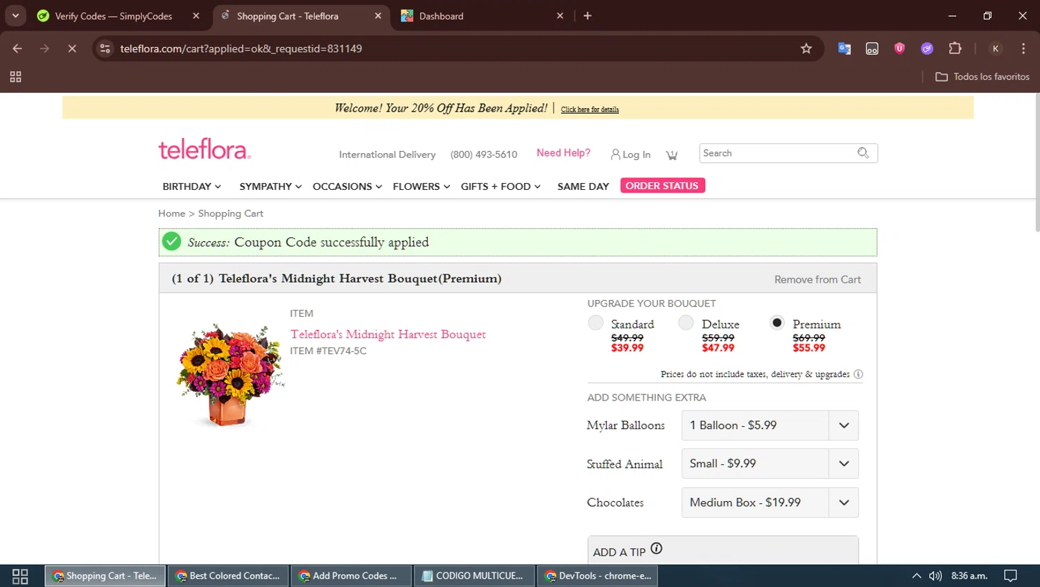 Teleflora Promo Codes - 25% Off (47 Verified) Nov 2025