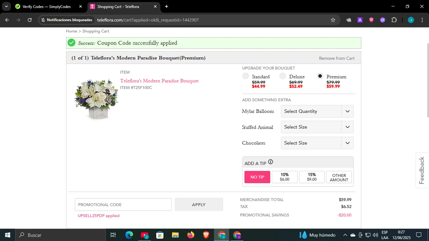 Teleflora Promo Codes - 25% Off (50 Verified) Sep 2025