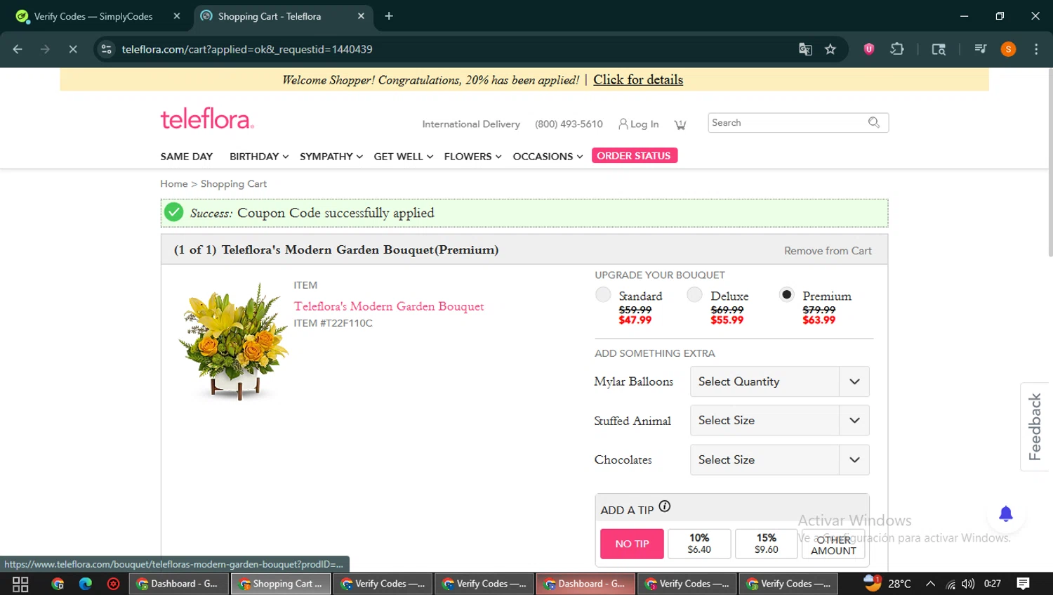 Teleflora Promo Codes - 25% Off (48 Verified) Jul 2025