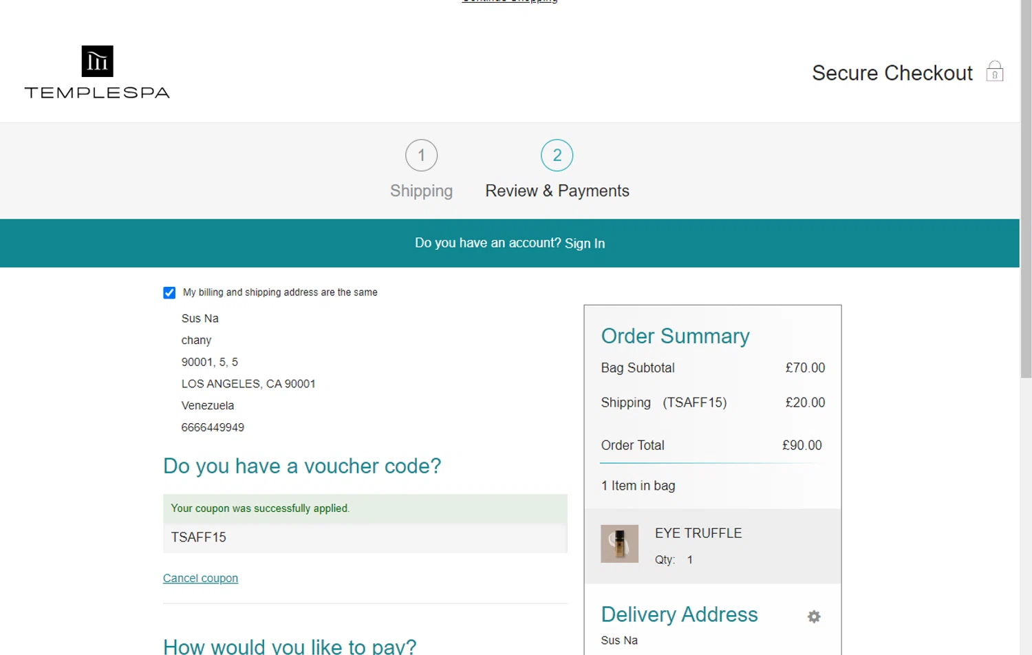 Temple Spa Discount Codes - 15% Off | October 2024