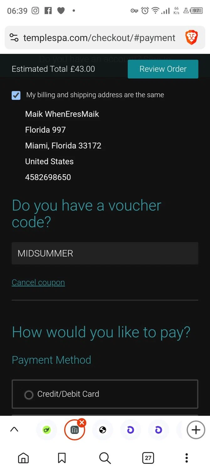 Temple Spa Discount Codes - 15% Off | October 2024