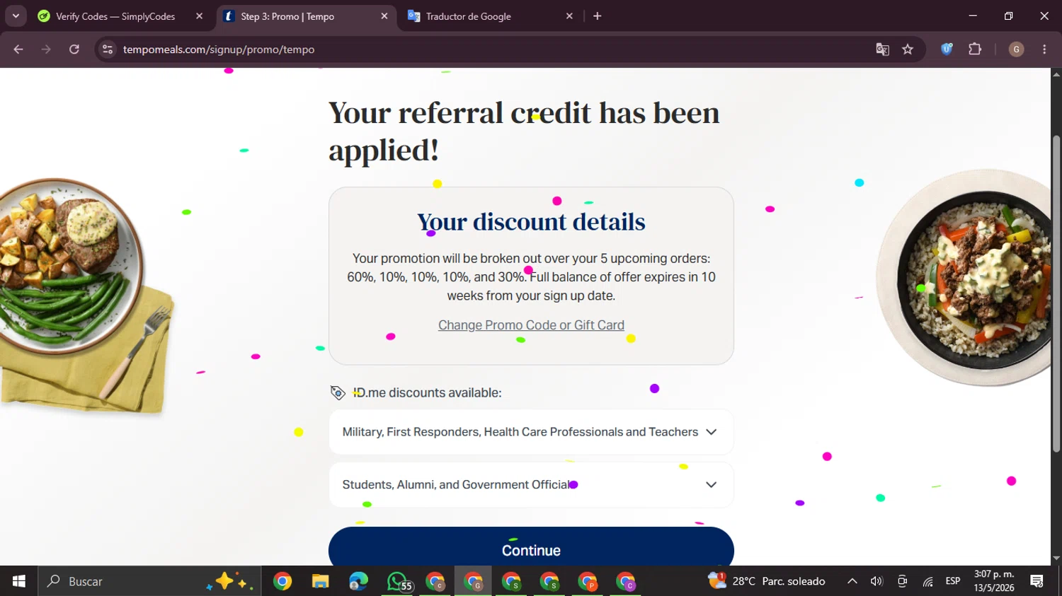 Tempo Meals Promo Codes - 50% Off (8 Verified) Jun 2026