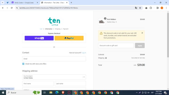 Ten Little Discount Code