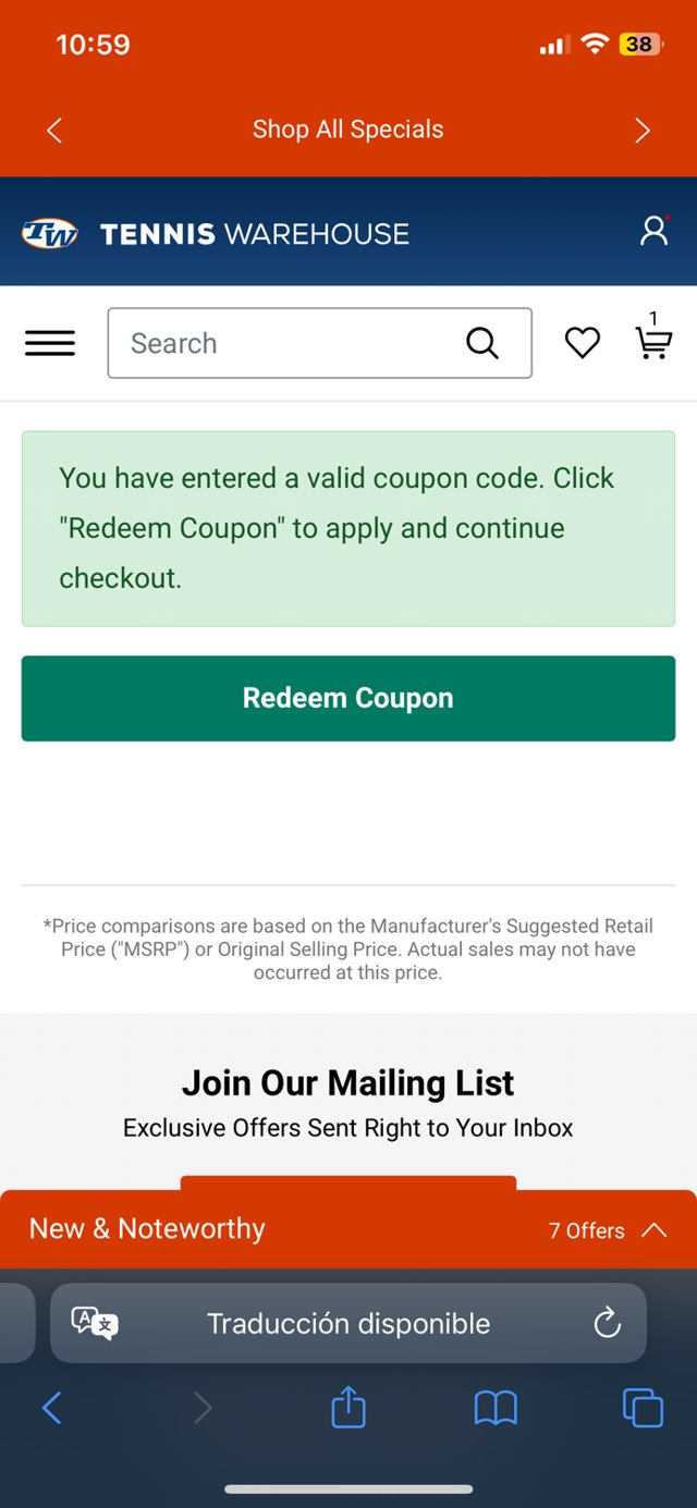 Tennis Warehouse Promo Code (13 Verified) - 20% Off Feb 2025