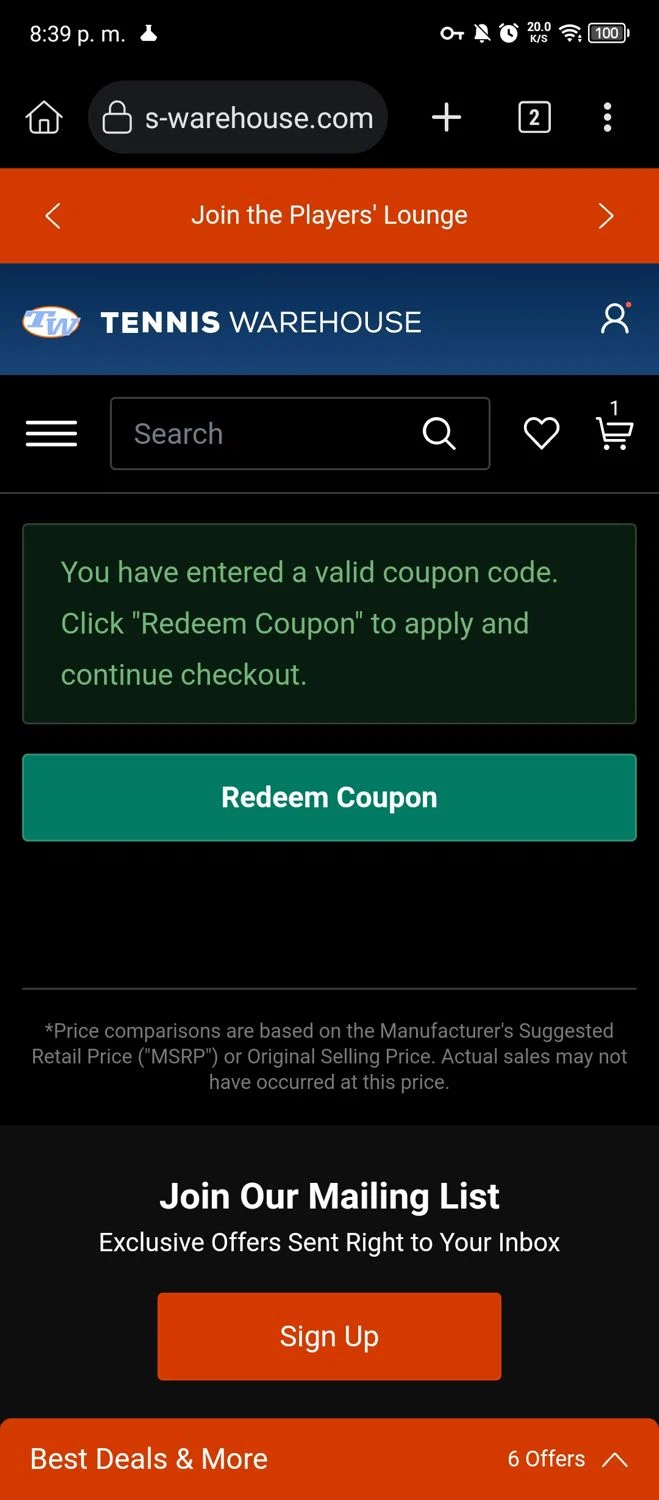 Tennis Warehouse Promo Codes - 25% Off | November 2024