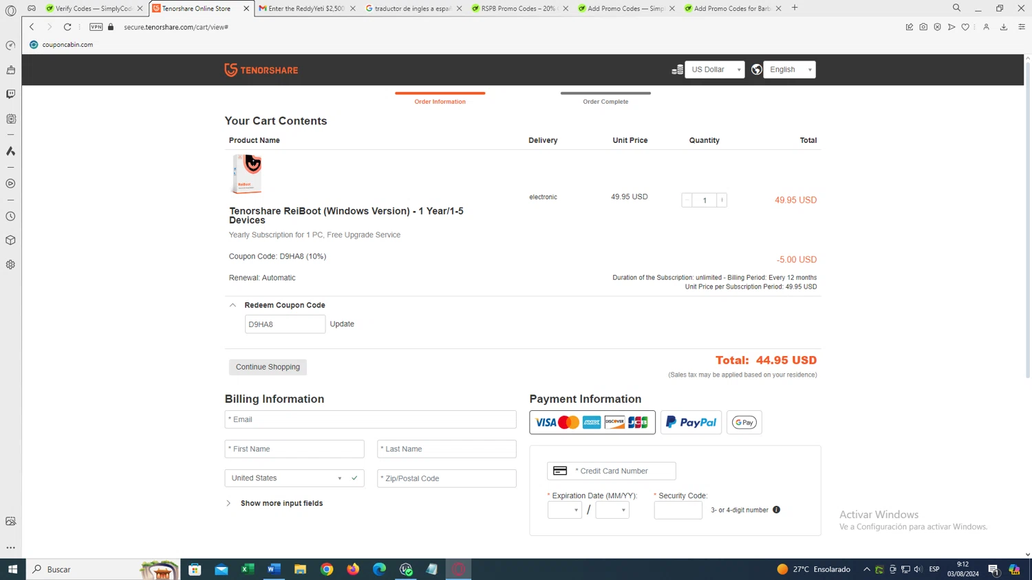 Tenorshare Coupon Codes - $5 Off | October 2024