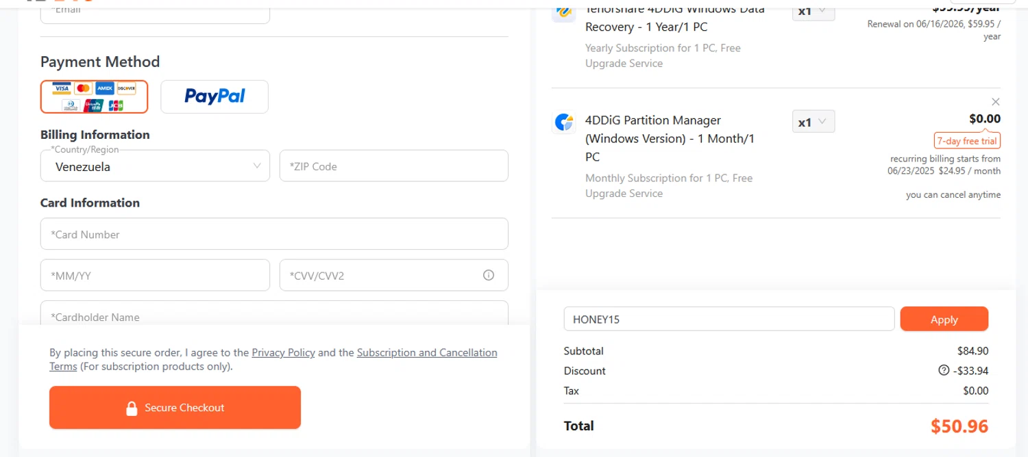 Tenorshare 4DDiG Promo Code - 30% Off (Verified) Jan 2026