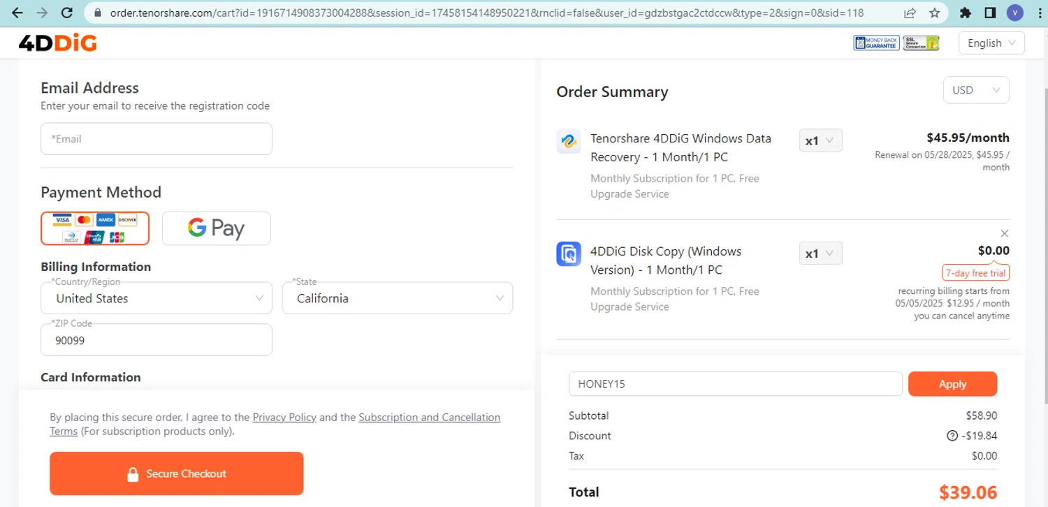 Tenorshare 4DDiG Promo Code - 30% Off (Verified) Jan 2026