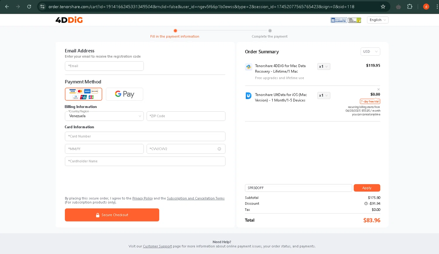 Tenorshare 4DDiG Promo Code - 30% Off (Verified) Jan 2026