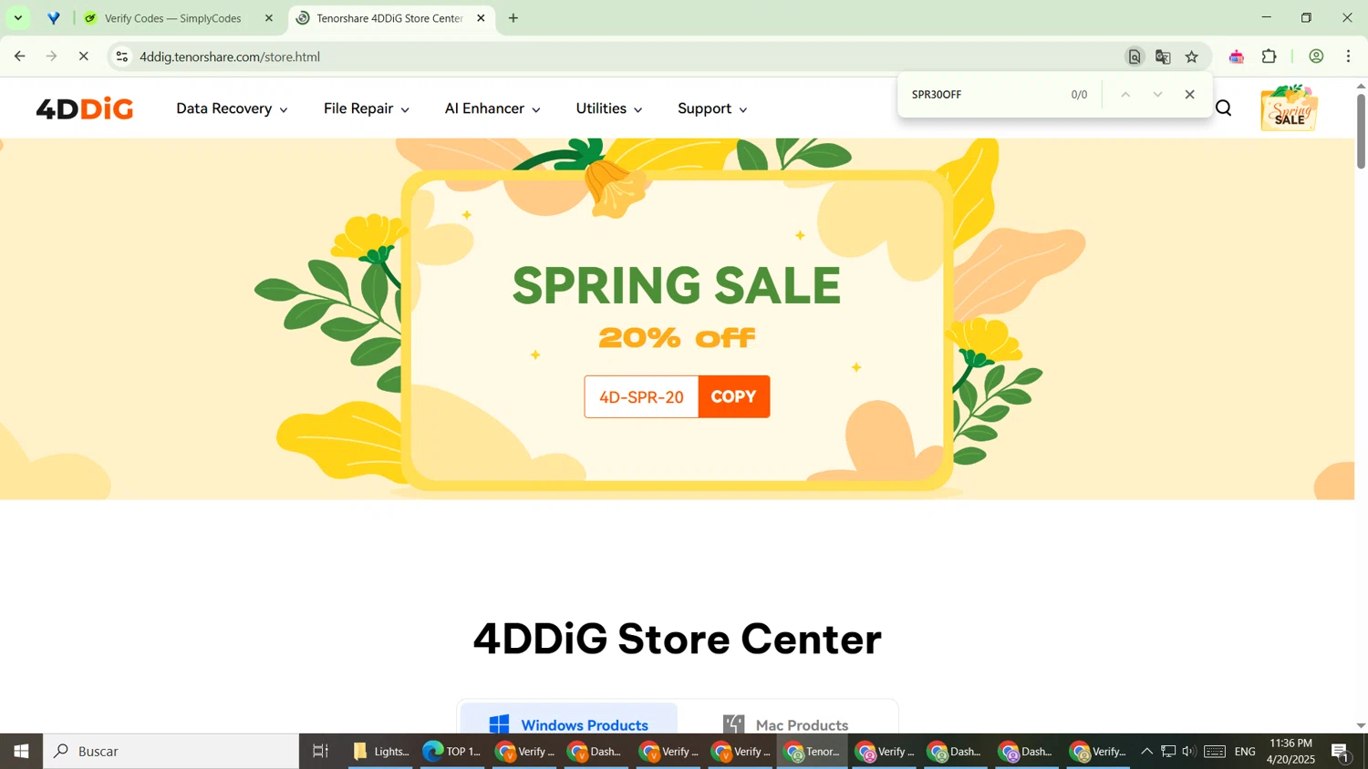 Tenorshare 4DDiG Promo Codes - 30% Off Sep 2025