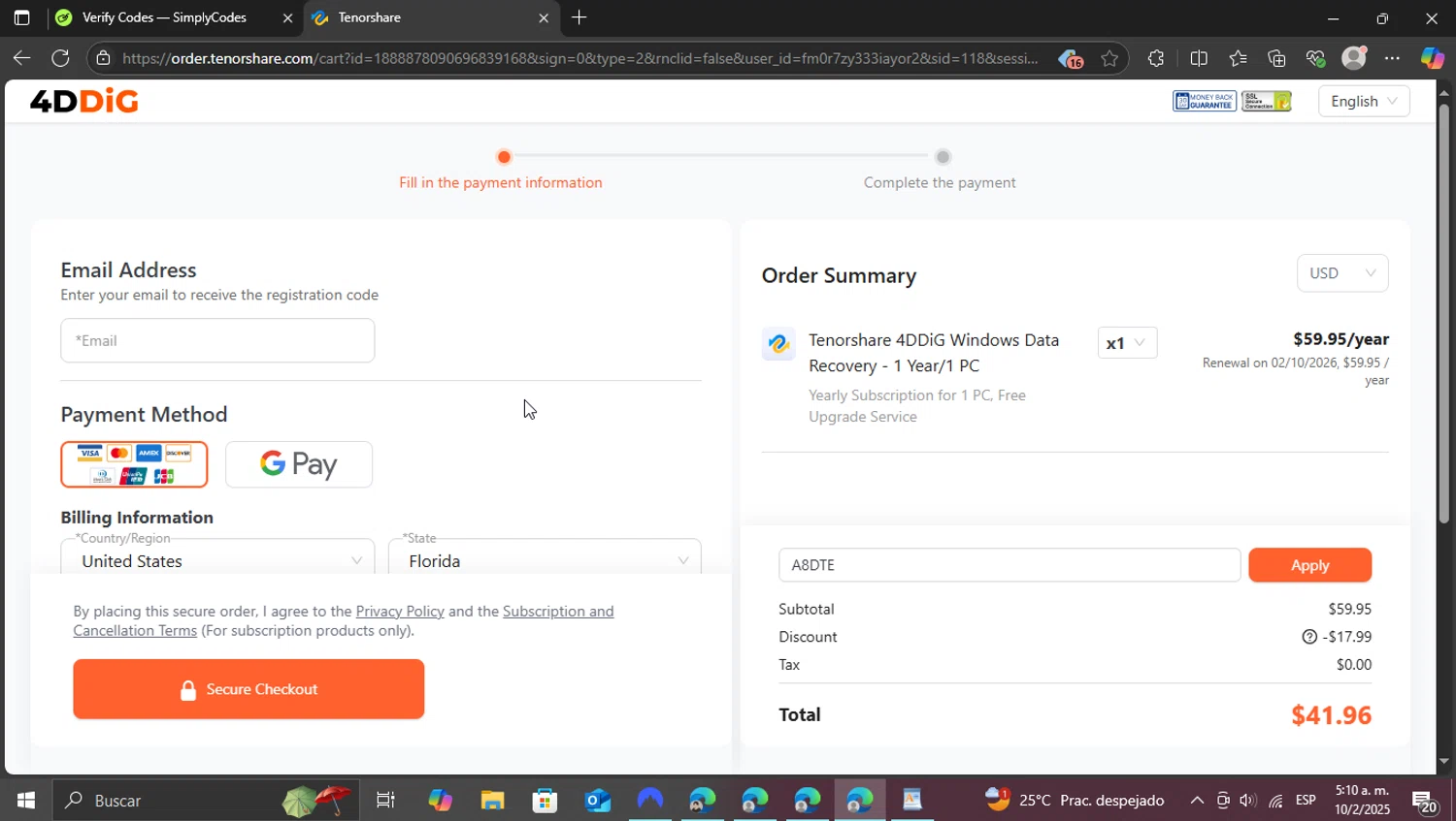Tenorshare 4DDiG Promo Code - 20% Off (Verified) Dec 2025