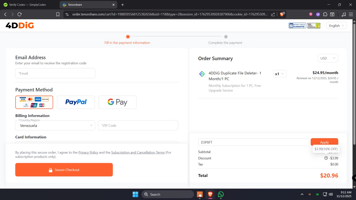 Tenorshare 4DDiG Promo Code - 30% Off (Verified) Jan 2026