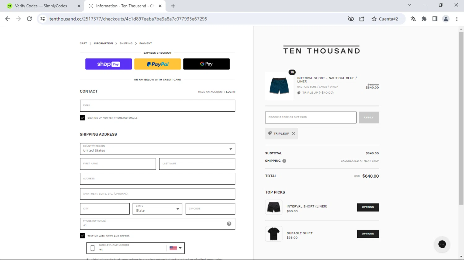Ten Thousand Discount Codes & Black Friday 2024 Deals - 10% Off