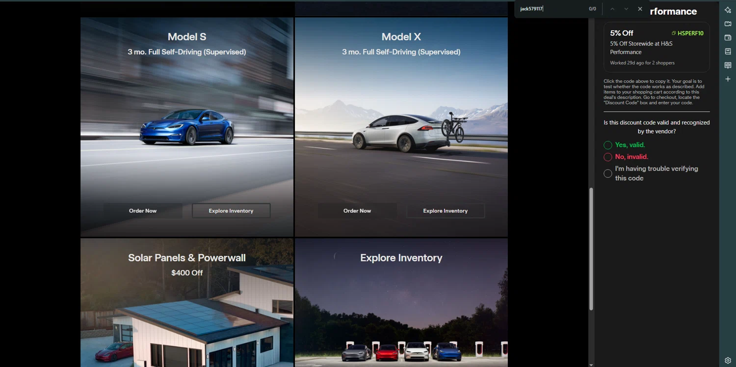 Tesla Discount Codes - $500 Off (7 Verified) Jul 2025