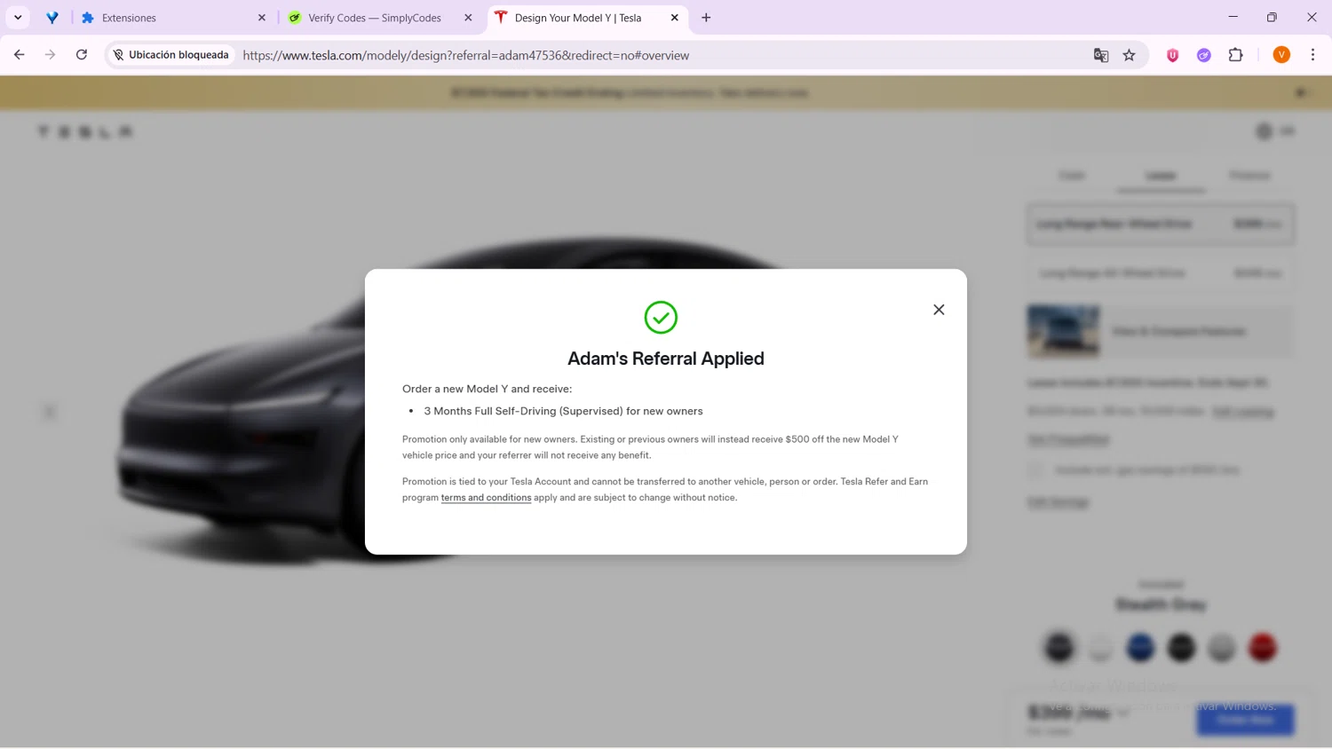 Tesla Discount Codes - $500 Off (9 Verified) Sep 2025