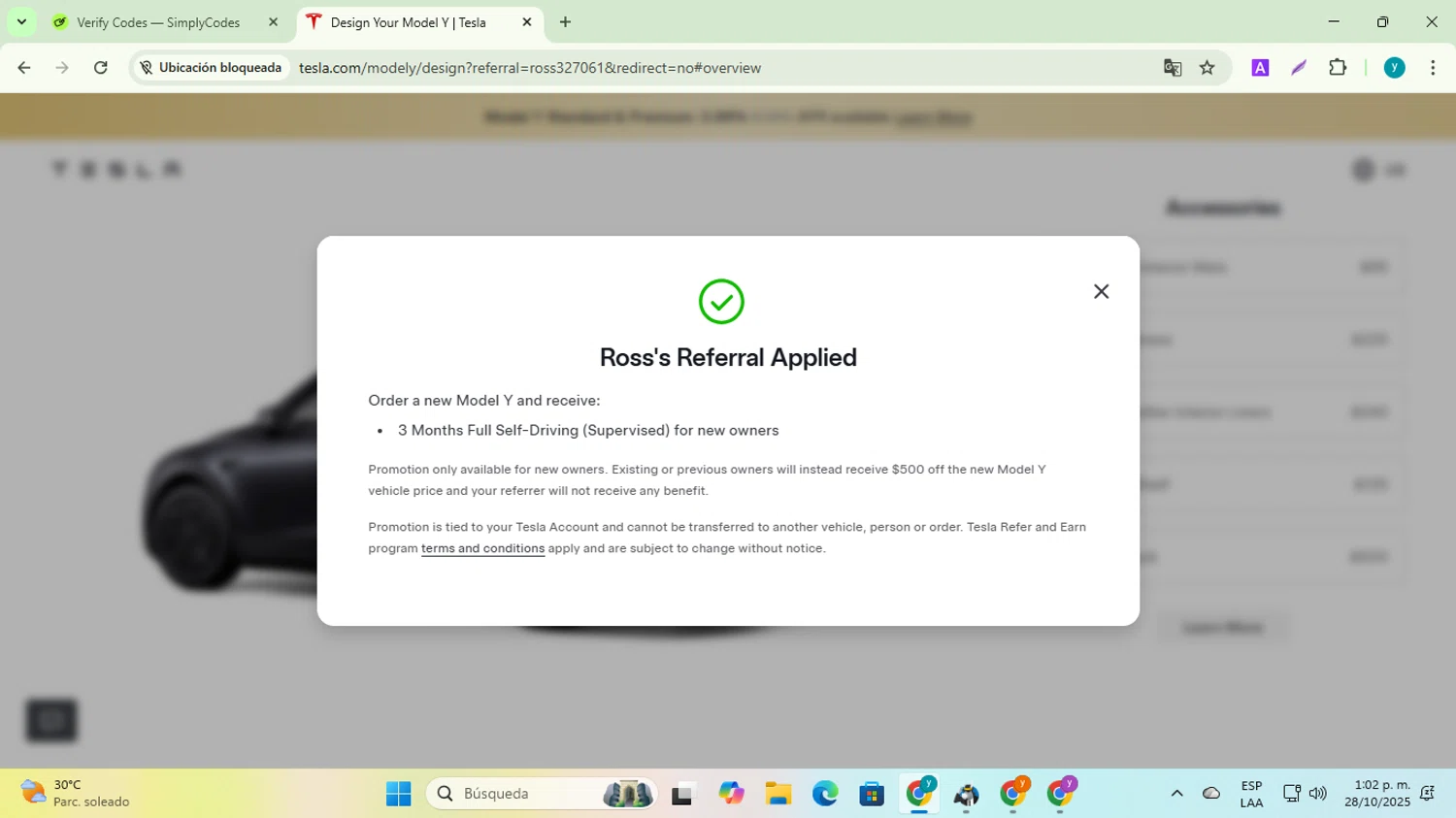 Tesla Promo Codes - + Free Ship (7 Verified) Nov 2025