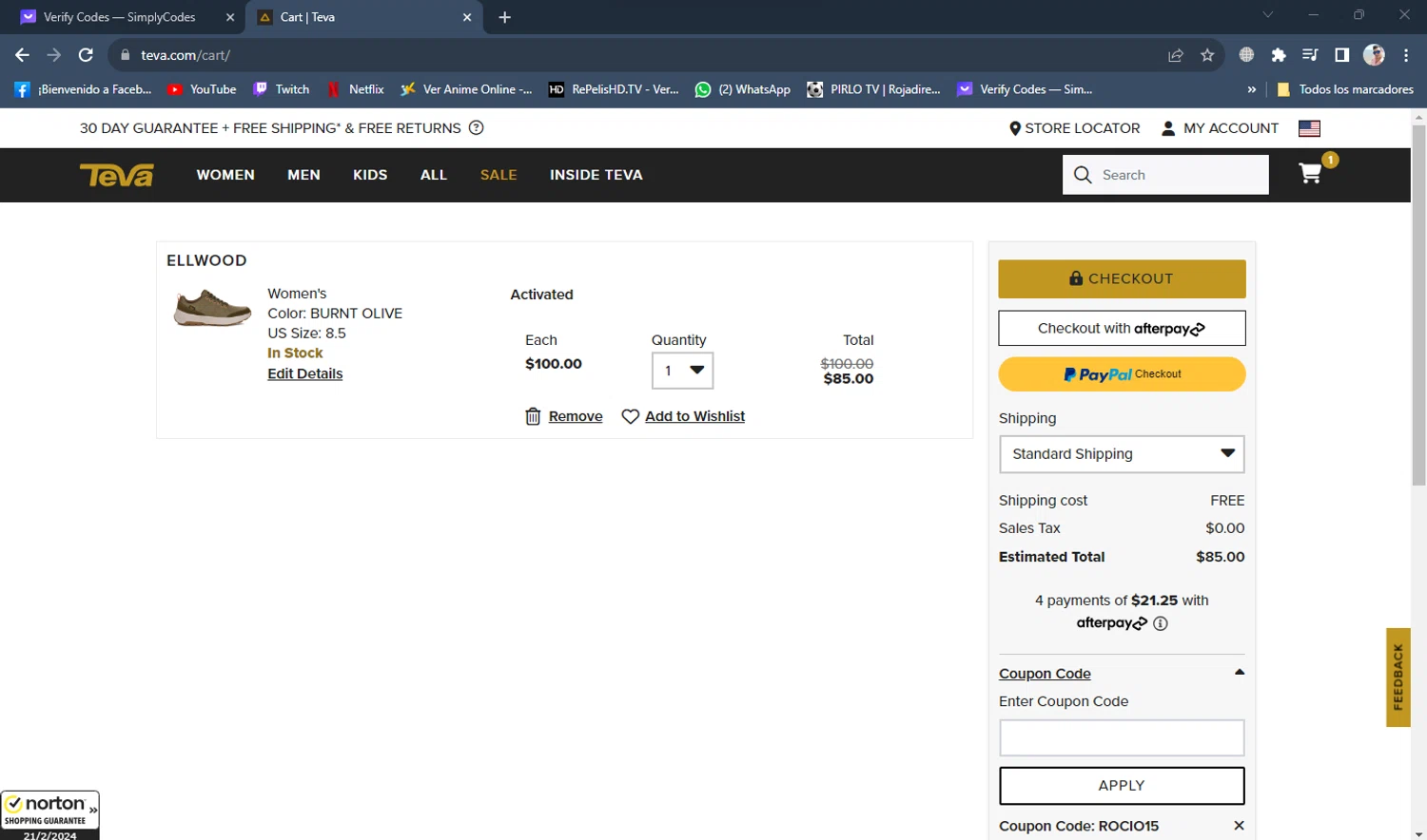 Teva Promo Codes – 15% Off | July 2024