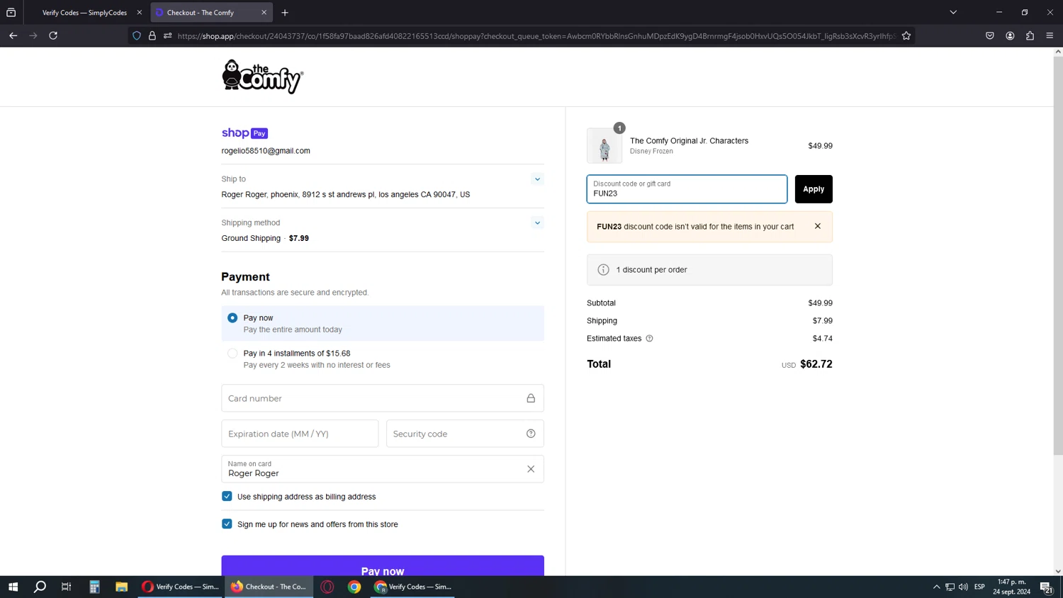 The Comfy Discount Codes - 10% Off | November 2024