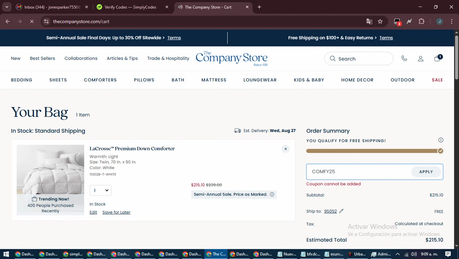 The Company Store Promo Codes - 30% Off Sep 2025