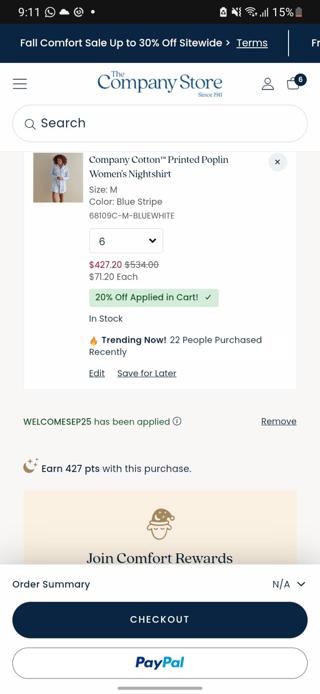 The Company Store Promo Codes - 30% Off Oct 2025