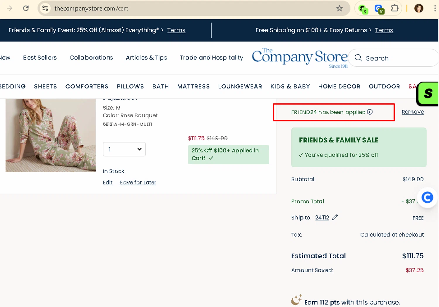 The Company Store Promo Codes - 30% Off Oct 2025