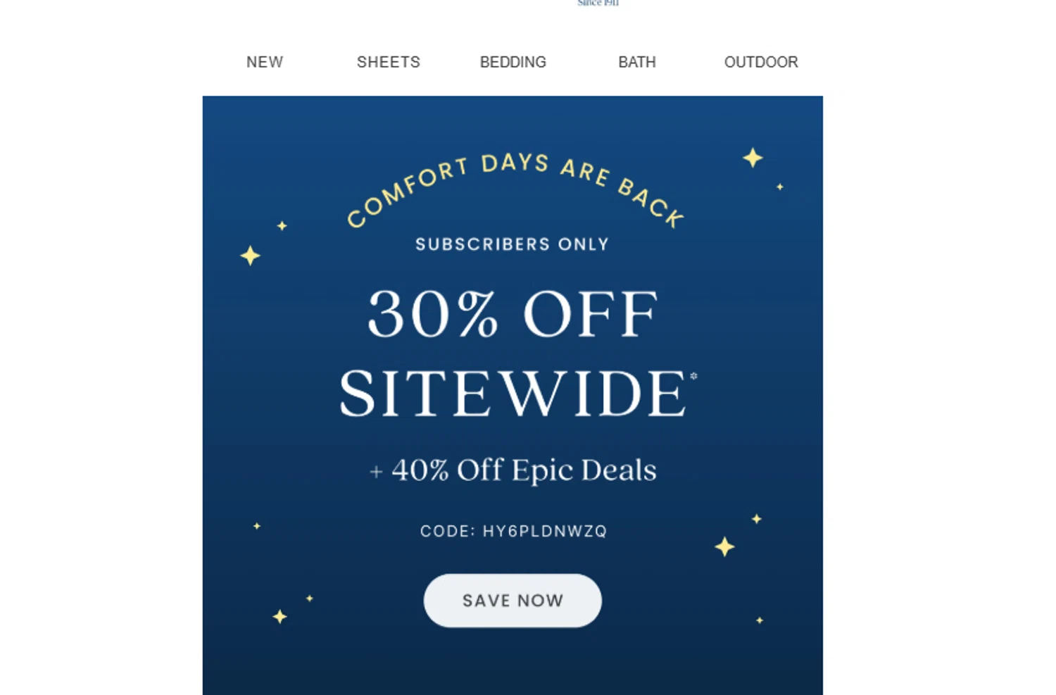 The Company Store Promo Codes - 30% Off Aug 2025