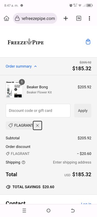 The Freeze Pipe Promo Code (29 Verified) - 15% Off Feb 2025