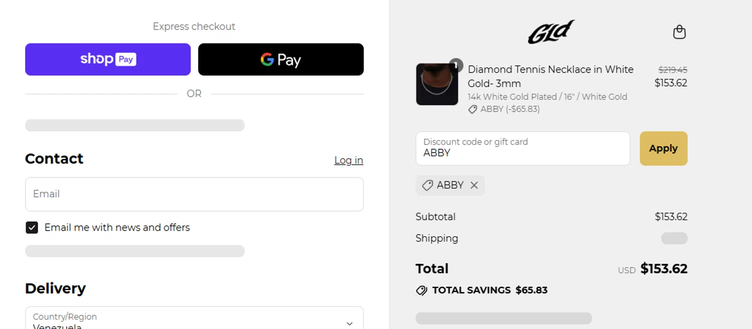 The GLD Shop Promo Codes (25 Verified) - 50% Off Sep 2025