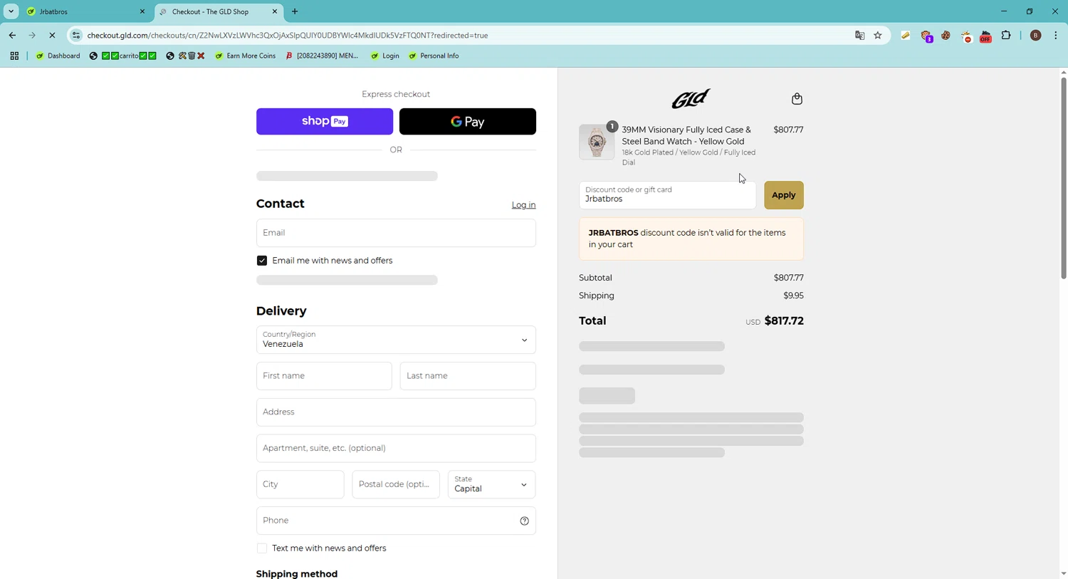The GLD Shop Promo Codes (25 Verified) - 50% Off Sep 2025