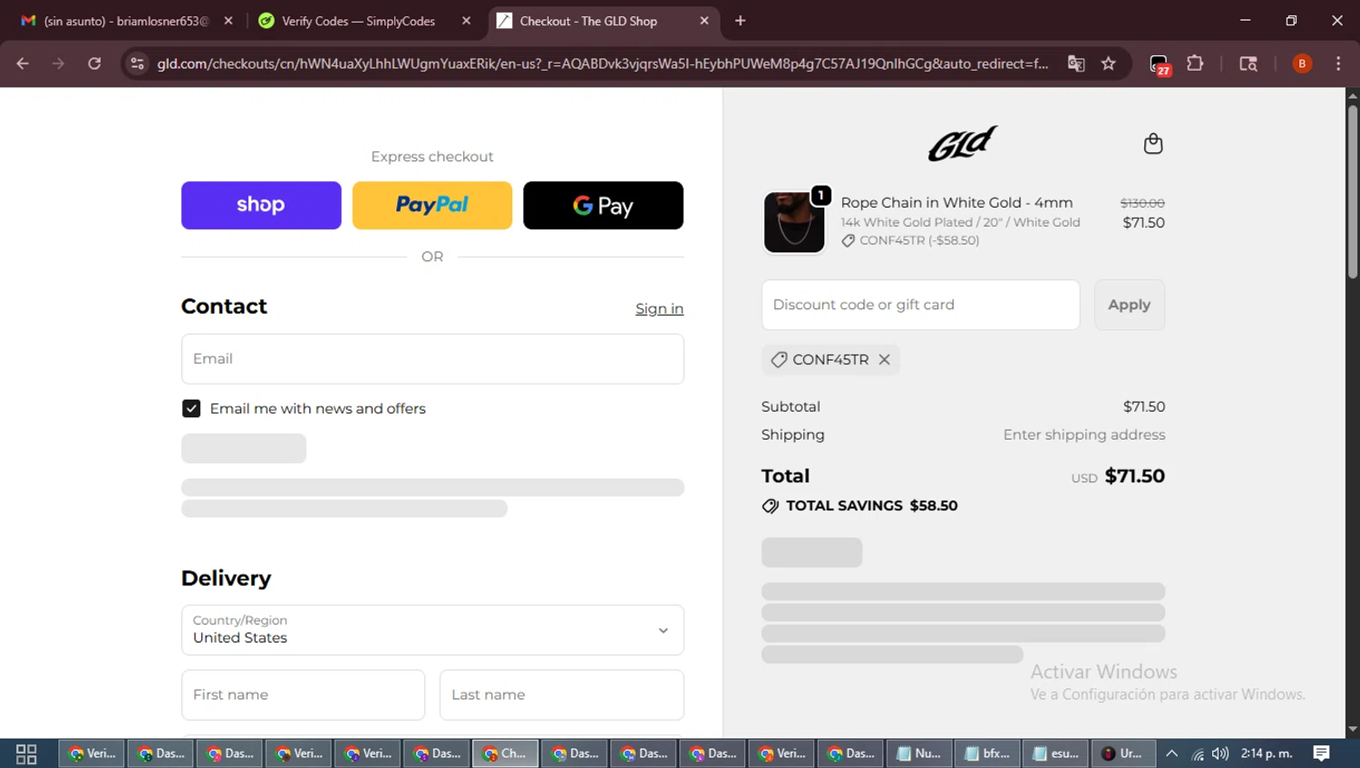 The GLD Shop Promo Codes - 50% Off (30 Verified) Jan 2026