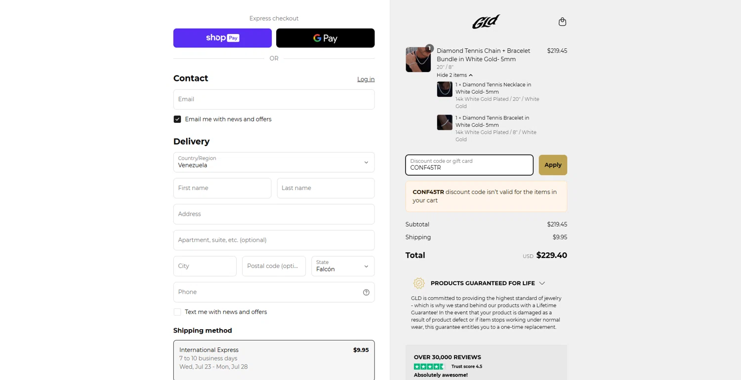 The GLD Shop Promo Codes (25 Verified) - 50% Off Oct 2025