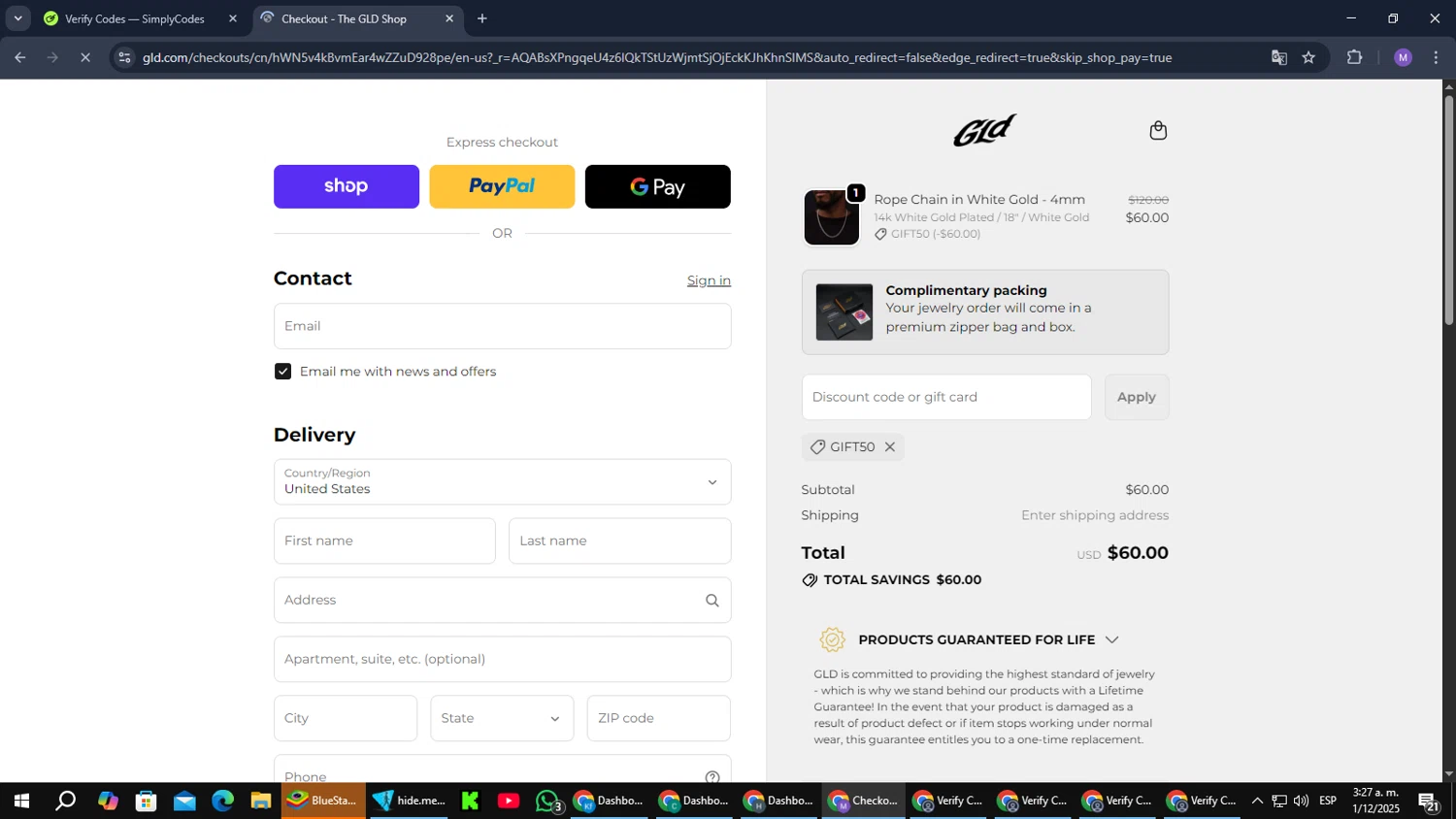 The GLD Shop Promo Codes - 50% Off (37 Verified) Jan 2026