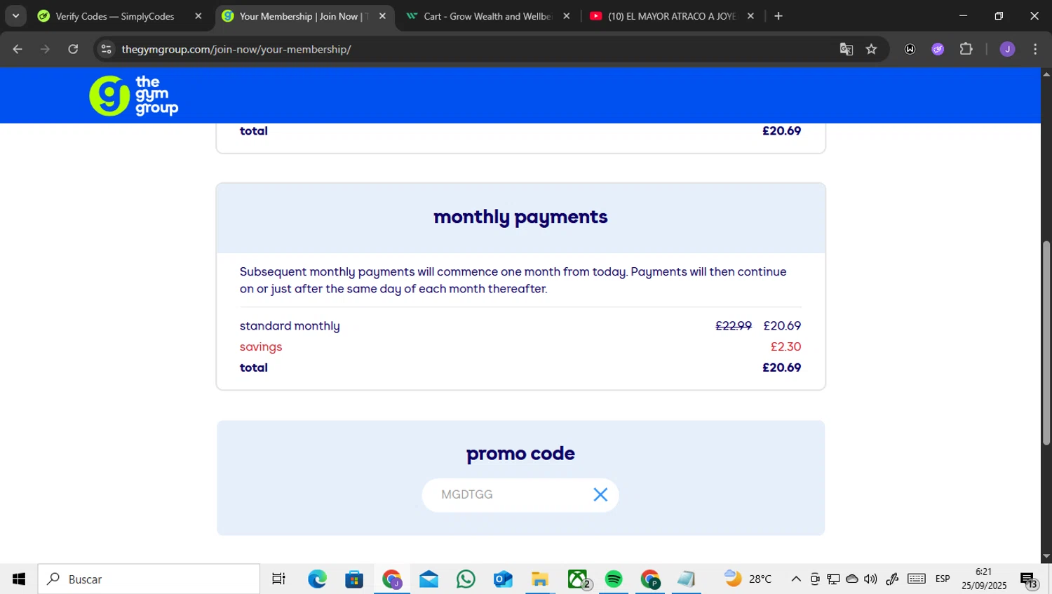 The Gym Group Promo Codes - 10% Off (Verified) Oct 2025