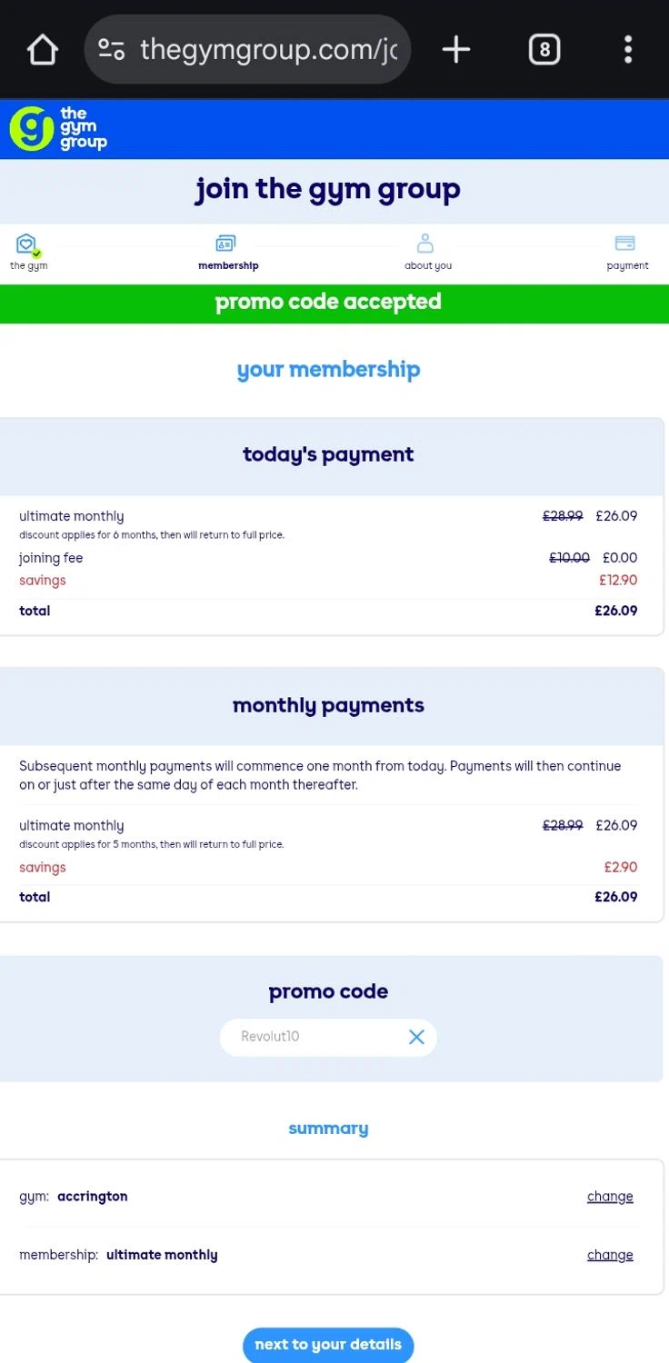 The Gym Group Promo Codes - 10% Off (Verified) Sep 2025