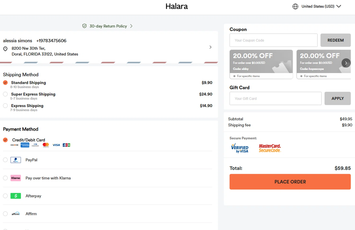 HALARA Promo Codes - 20% Off (84 Verified) Nov 2025