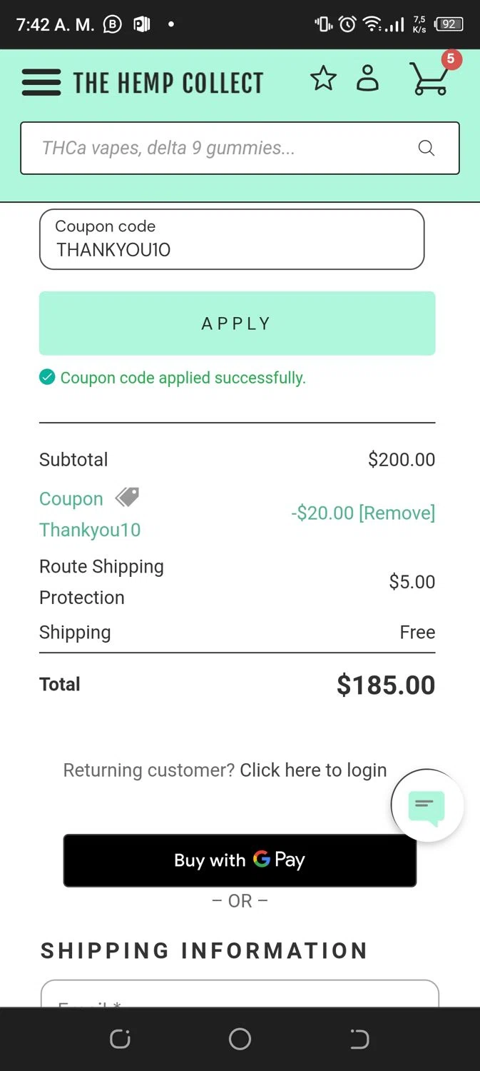 The Hemp Collect Coupon Codes - 10% Off | October 2024