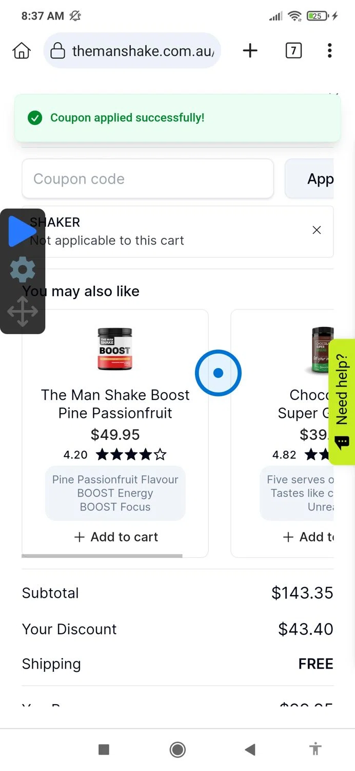 The Man Shake Coupons & Black Friday 2024 Deals - 10% Off