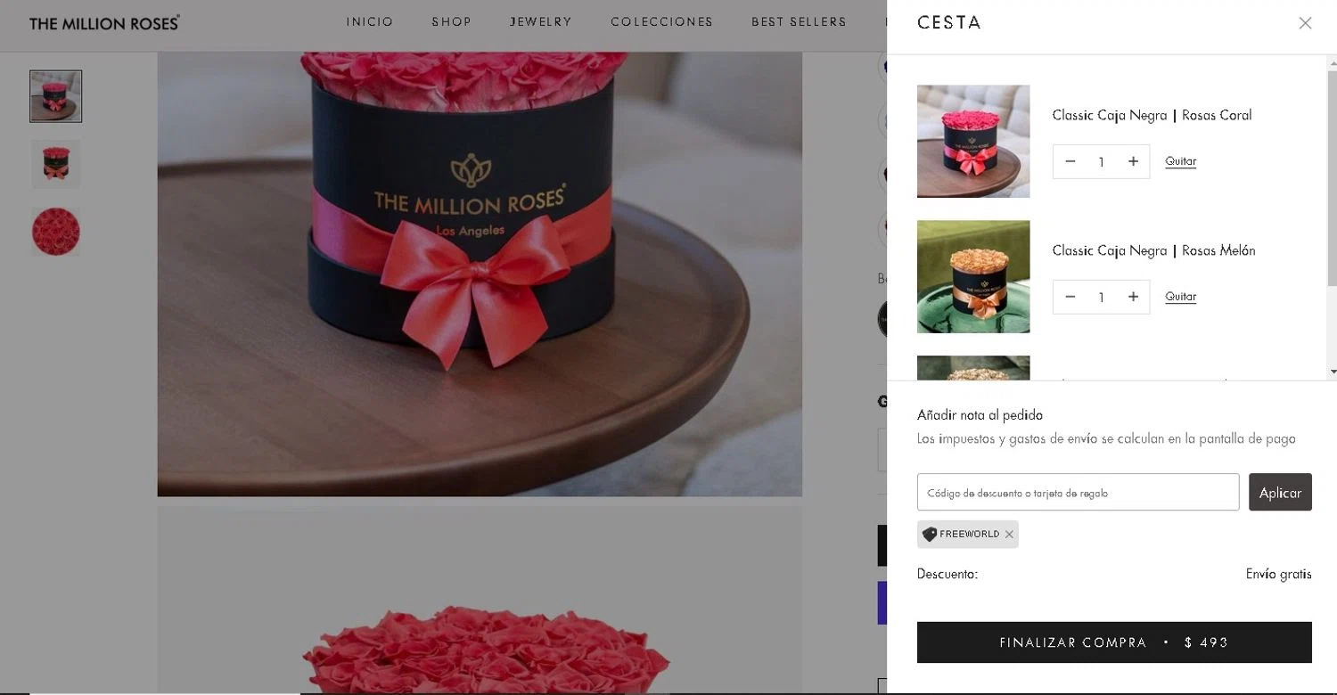 The Million Roses Discount Codes - 10% Off | January 2025