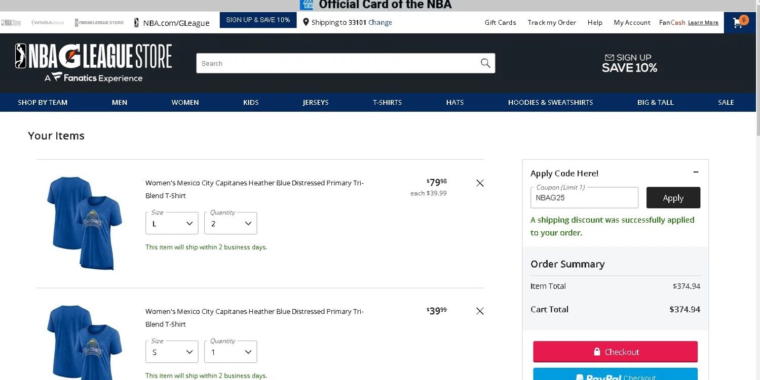 NBA Store Coupons - 10% Off Coupon Codes in August 2024 | SimplyCodes