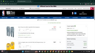 NBA Store Coupon Codes (9 Verified) - 25% Off Apr 2025