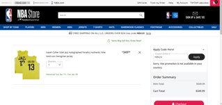 NBA Store Coupon Codes (9 Verified) - 25% Off Apr 2025