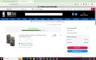 NBA Store Coupon Codes (9 Verified) - 25% Off Apr 2025