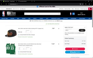 NBA Store Coupon Codes (9 Verified) - 25% Off Apr 2025