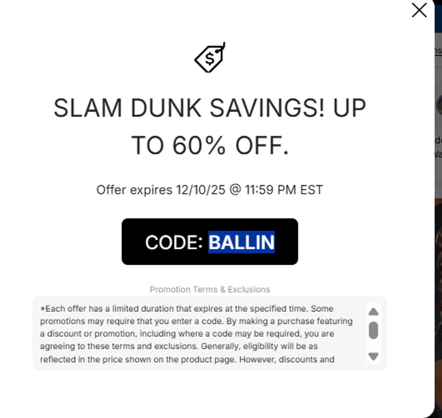 NBA Store Promo Codes - 50% Off (9 Verified) Dec 2025