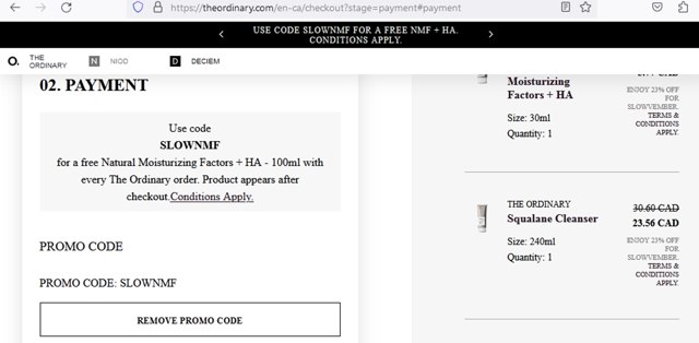 The Ordinary Promo Codes - 5% Off | October 2024