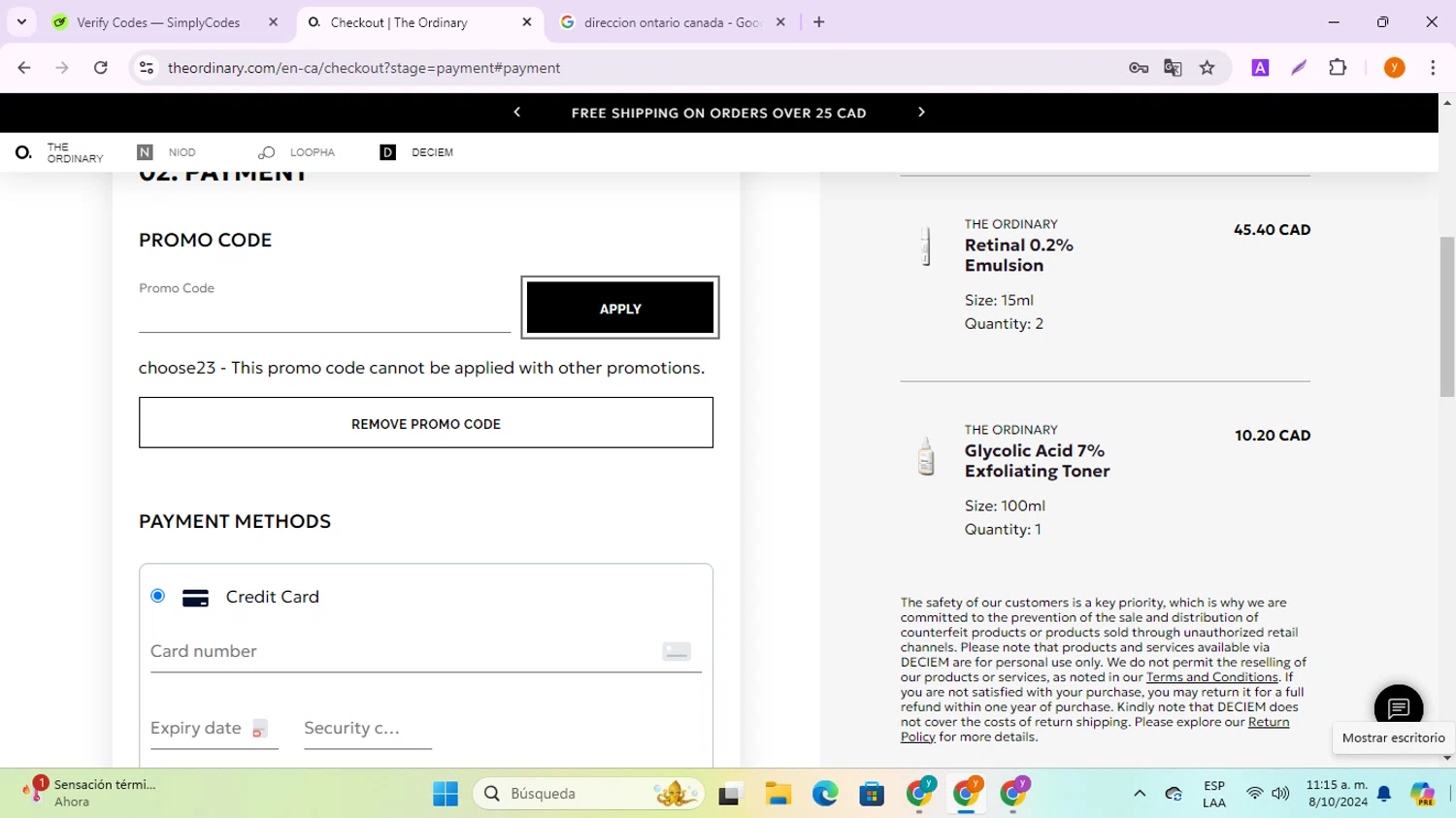 The Ordinary Promo Codes - 40% Off | November 2024