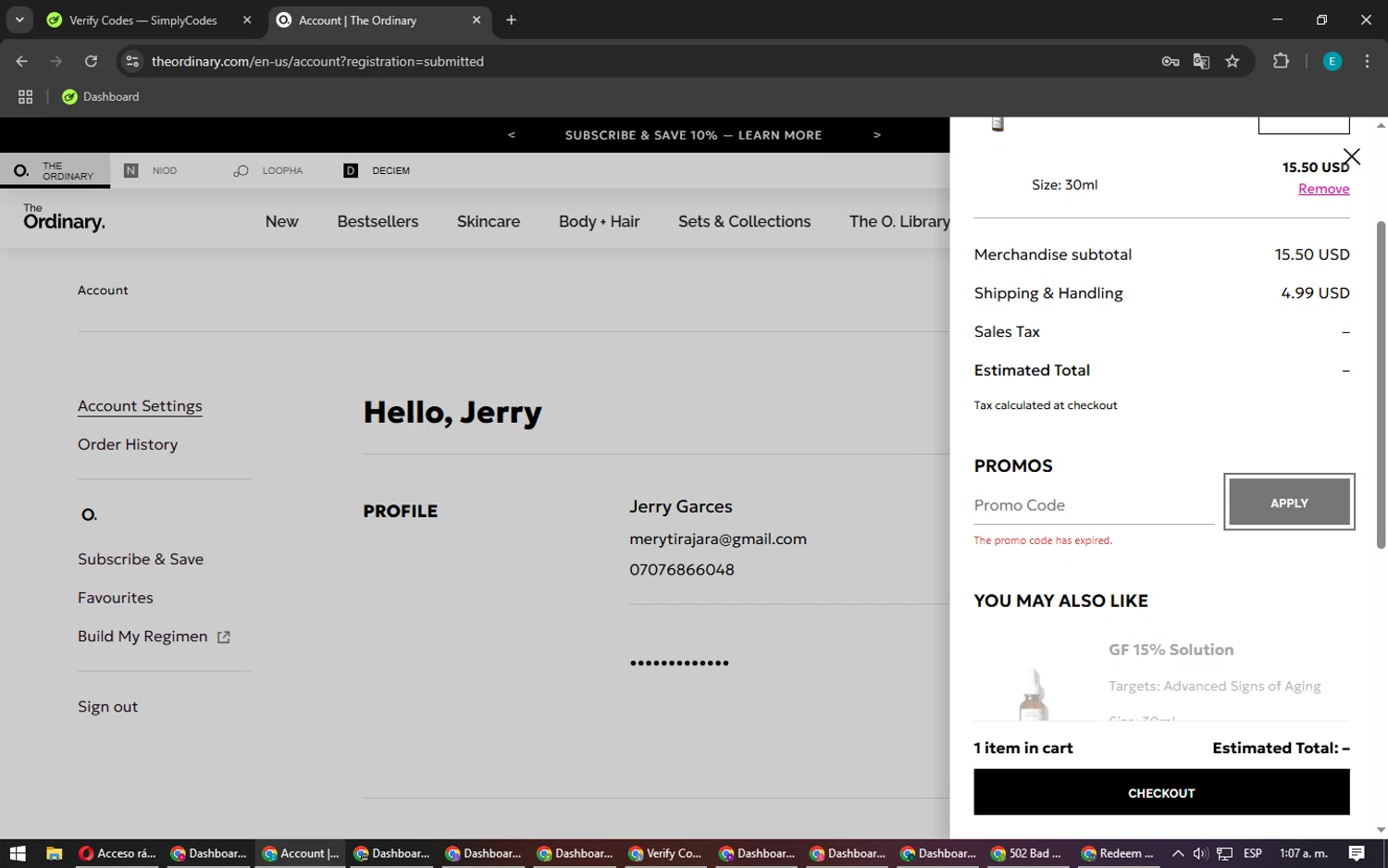 The Ordinary Promo Codes (2 Verified) - 15% Off May 2025