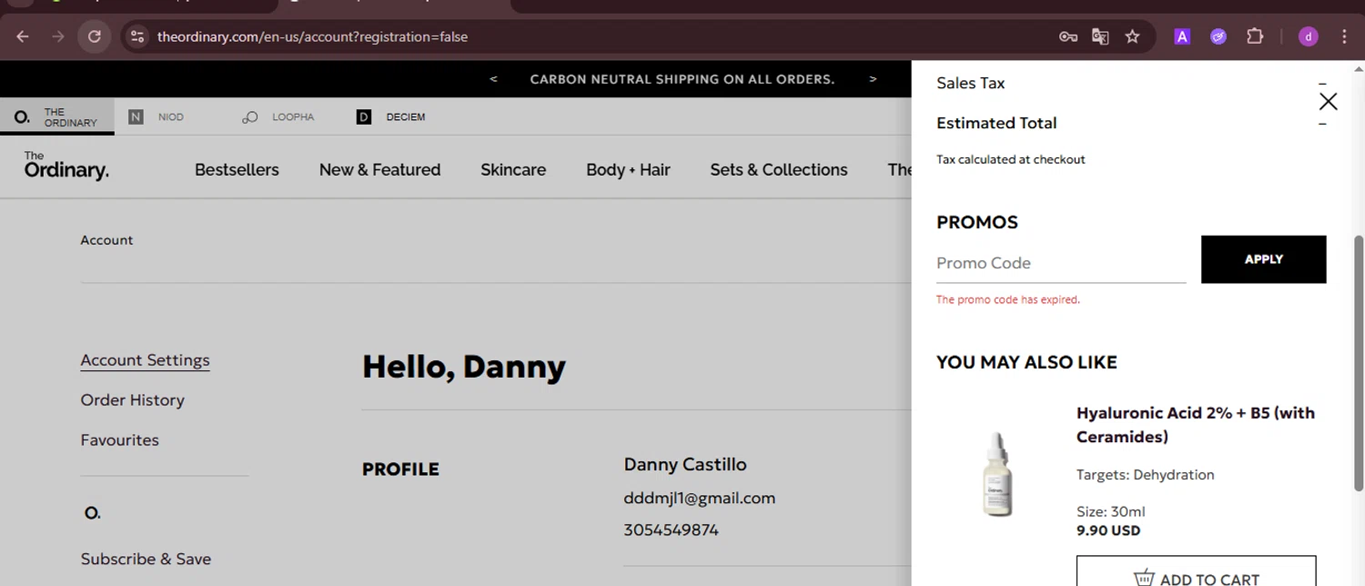 The Ordinary Promo Codes - 40% Off Coupons Aug 2025