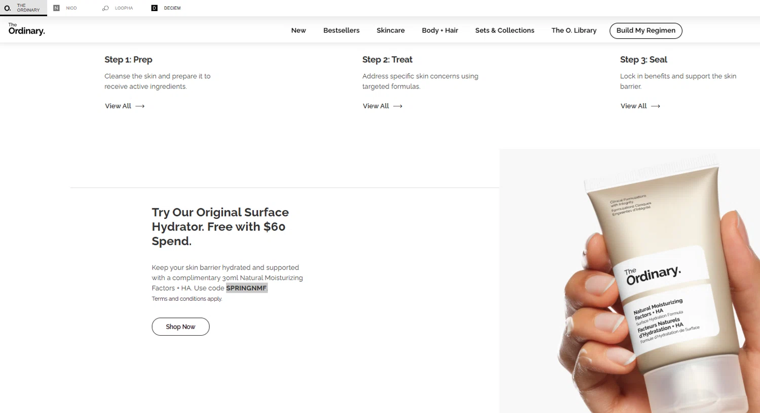 The Ordinary Promo Codes (1 Verified) - 40% Off Aug 2025