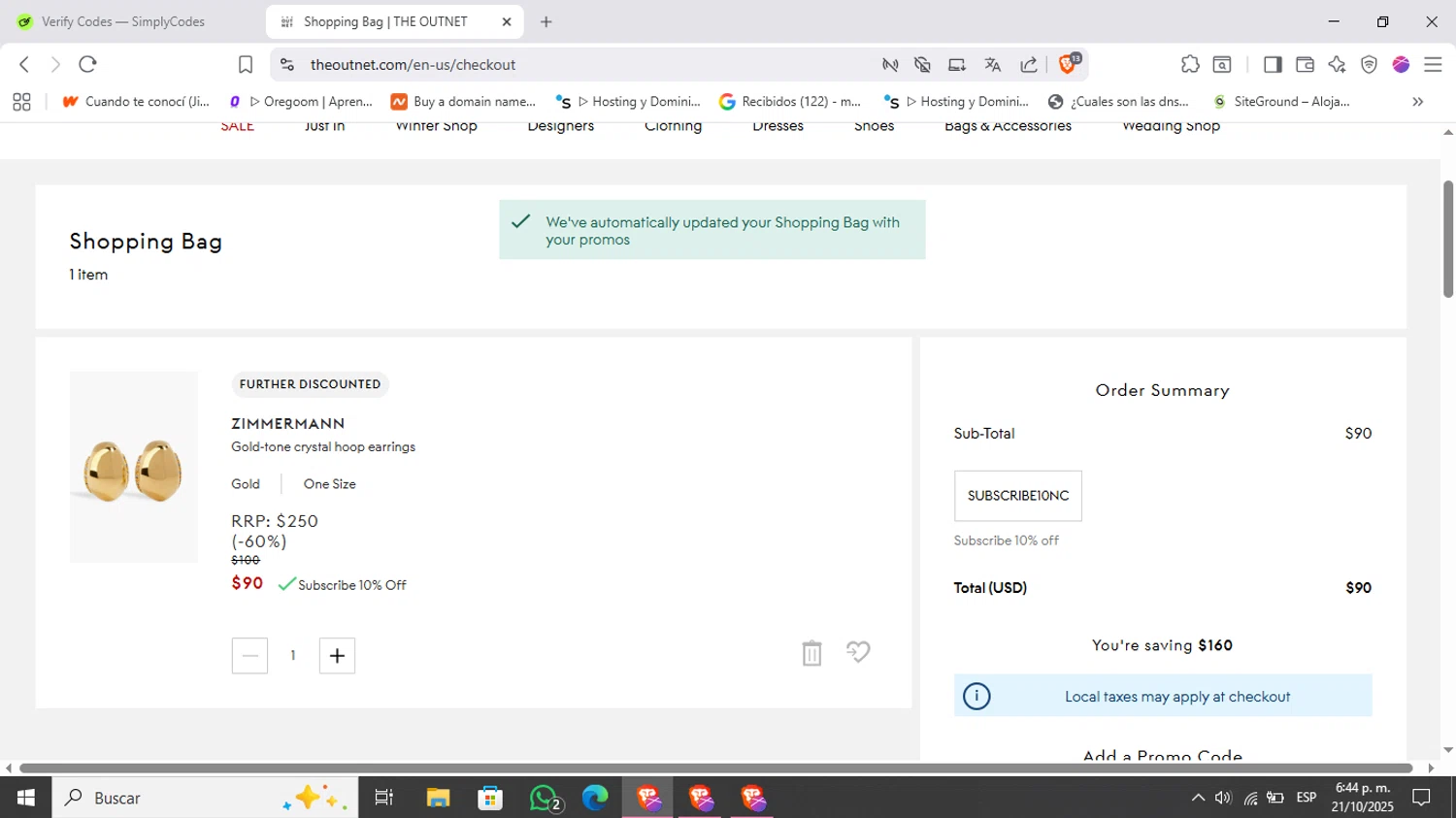 THE OUTNET Promo Codes - 10% Off (8 Verified) Nov 2025